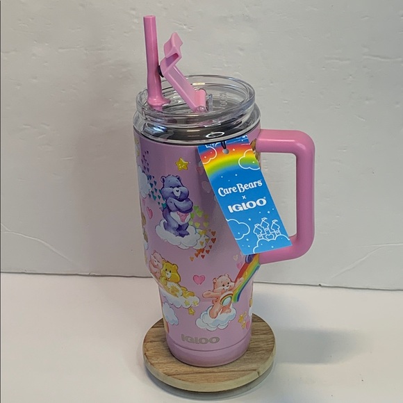 Hello Kitty | Dining | Care Bears Igloo Flip N Sip Travel Tumbler Mug ...